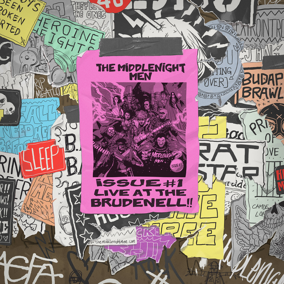 Issue 1 - Live At The Brudenell | The Middlenight Men