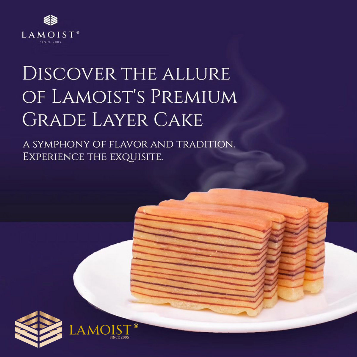 kueh lapis batam | lamoist kueh lapis