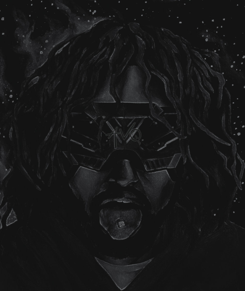 Atari Vision Quest, BLACK | Space Monk