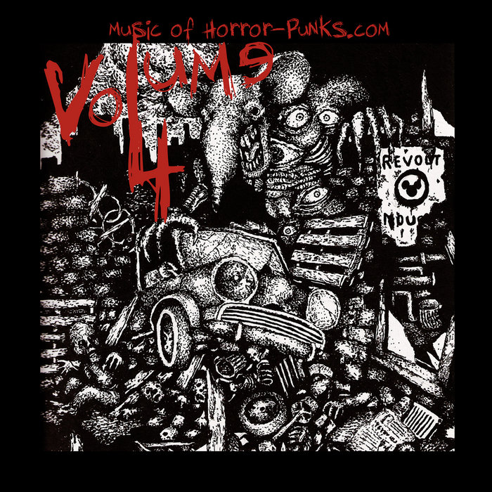 The Music of Horror - Punks . com Vol. IIII | HORROR-PUNKS [R.I.P.]