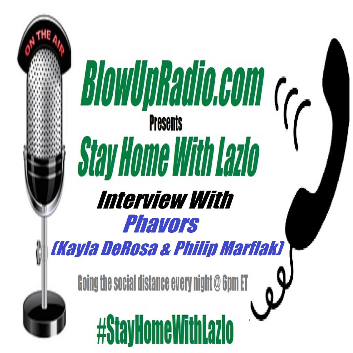 BlowUpRadio . com Interview: Phavors (Kayla DeRosa & Philip Marflak) (6 ...