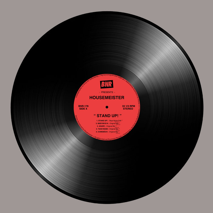 Stand Up! Vinyl 12" Limited edition | Housemeister