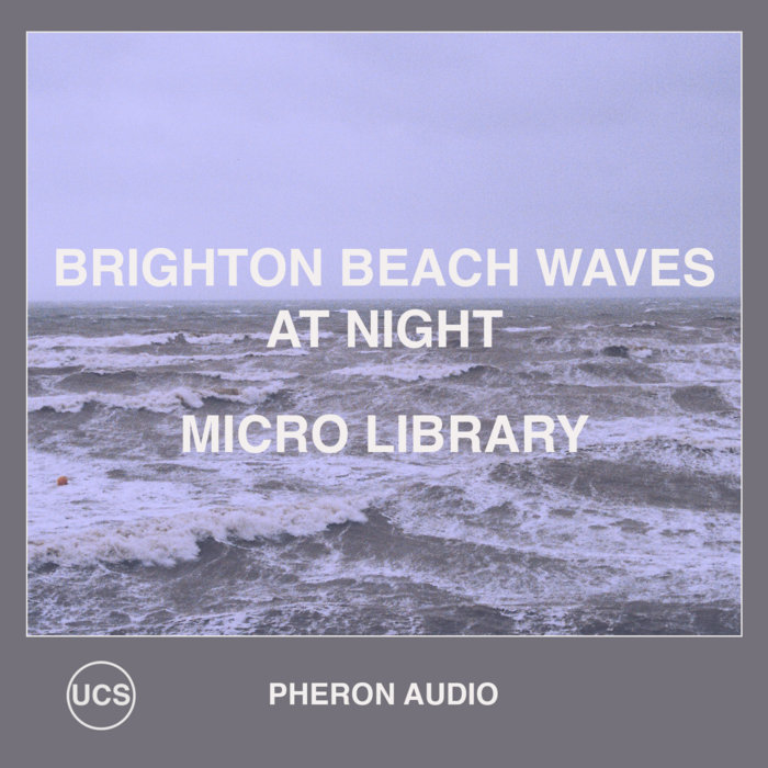 Brighton Beach Waves At Night | Pheron Audio