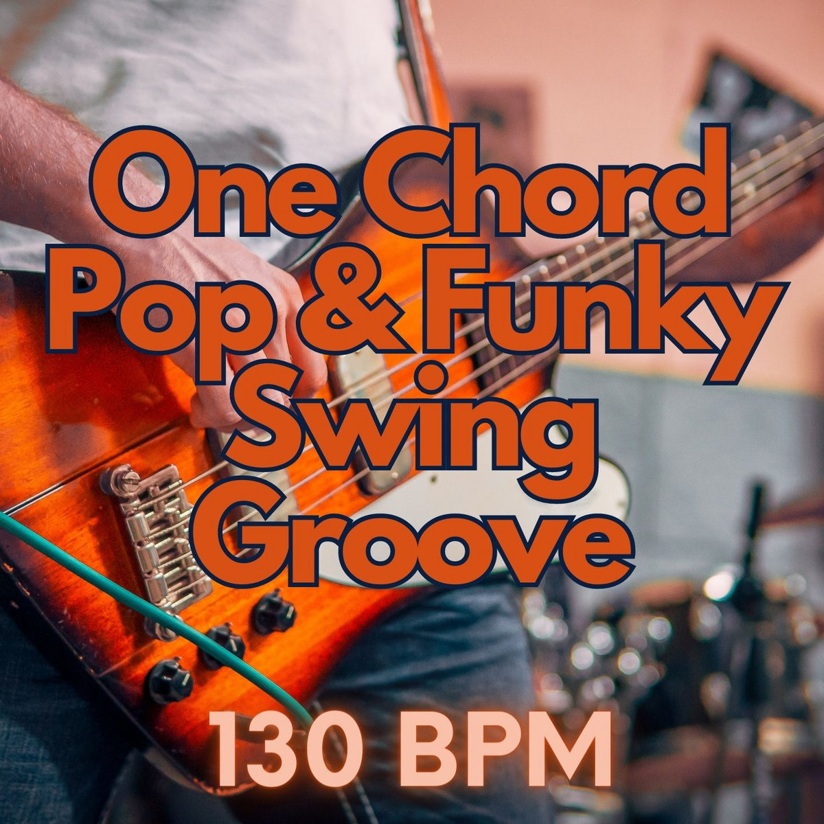 One Chord Pop & Funky Swing Groove | 100 BPM | Guitar Backing Track Jam ...