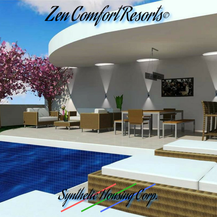 Zen Comfort Resorts© | Synthetic Housing Corp. | Sunbeam Records