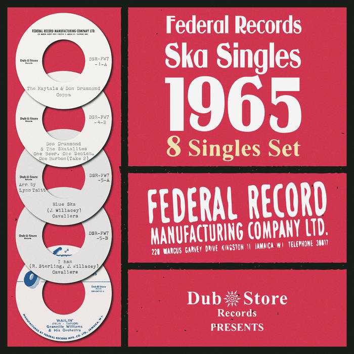 Federal Records Ska Singles 1965 - 8 Singles Set | Dub Store Records