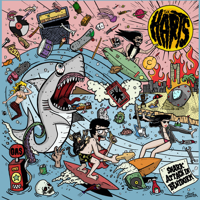 Shark Attack In Benidorm | THE HARTS | The Harts