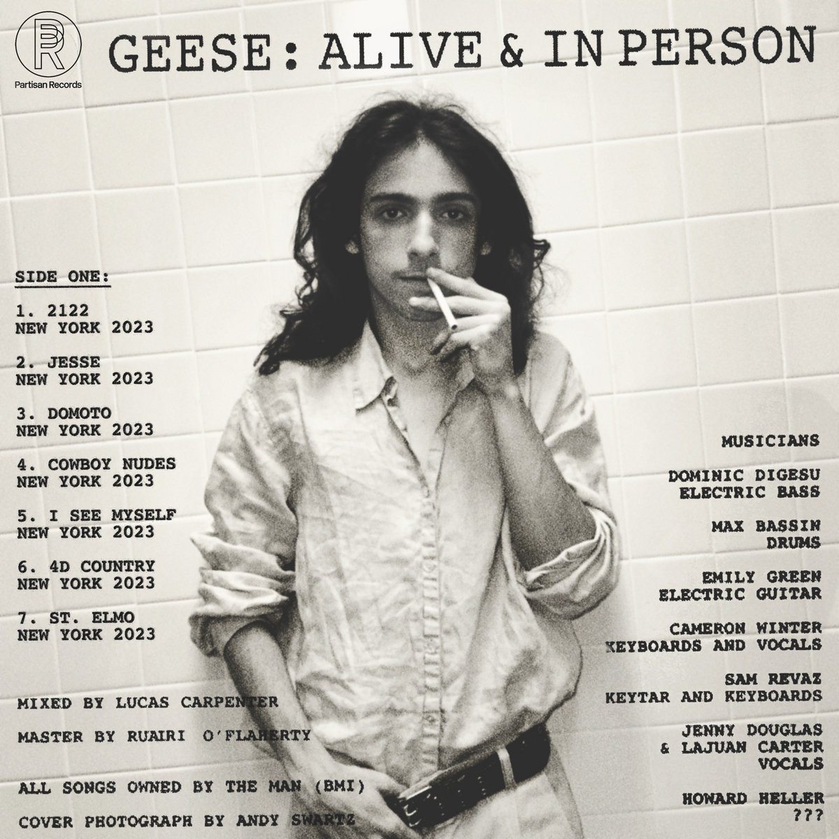 Alive & In Person | Geese