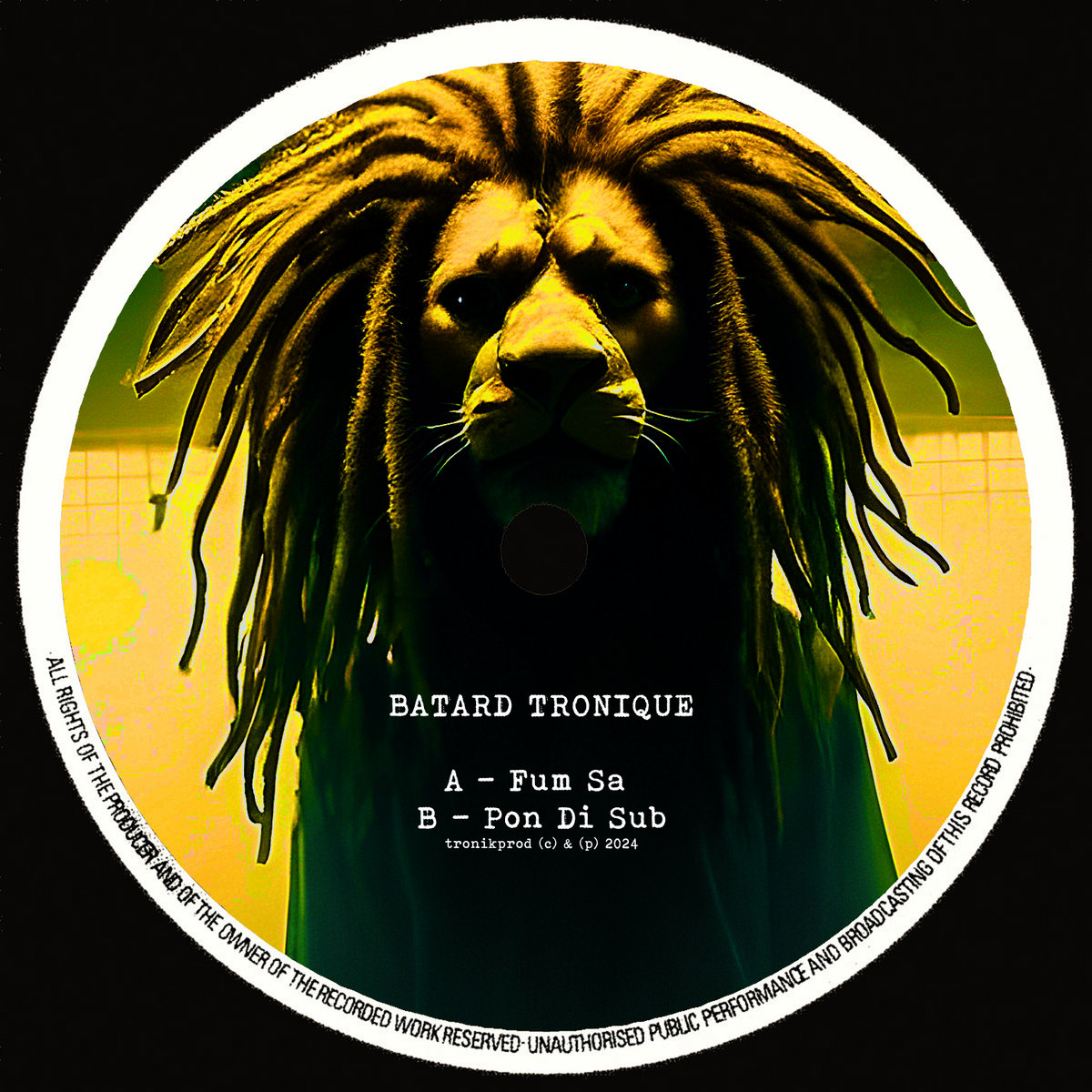 Fum Sa / Pon Di Sub | Batard Tronique | Paris Zombie Netlabel