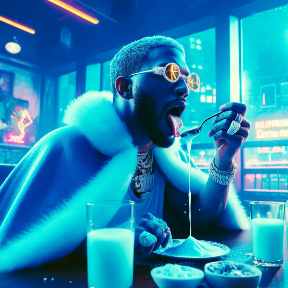 Peep Me Here Drooling | Father Homunculus