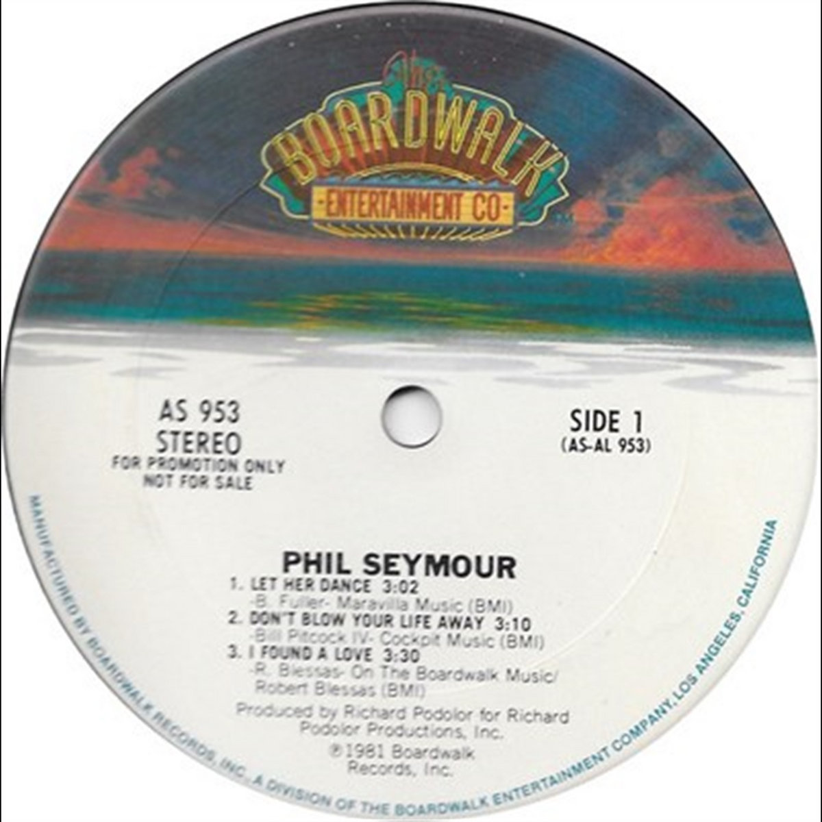 Let Her Dance Dont Blow Your Life Away I Found A Love | Phil Seymour