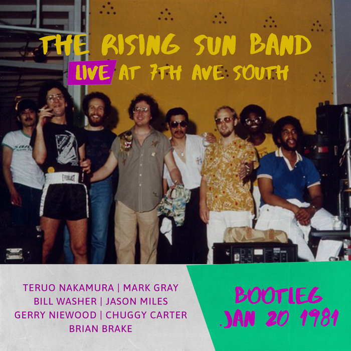 The Rising Sun Band Live at 7th Ave South (Bootleg) 1-20-1981 | The ...