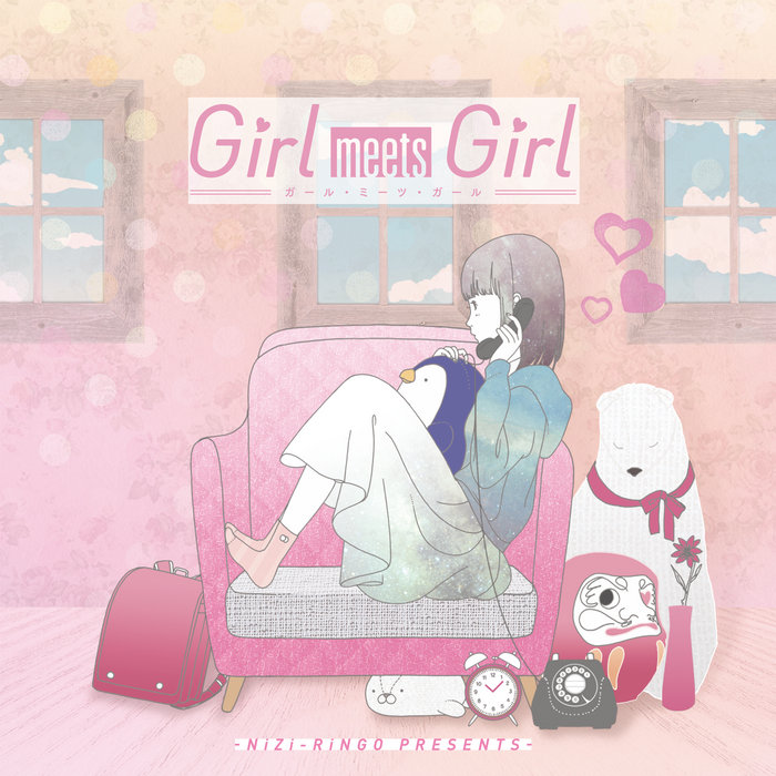 Girl meets Girl | TEA,ginkiha,ばんし(banshi),ぺのれり(penoreri),ag,kamome sano ...