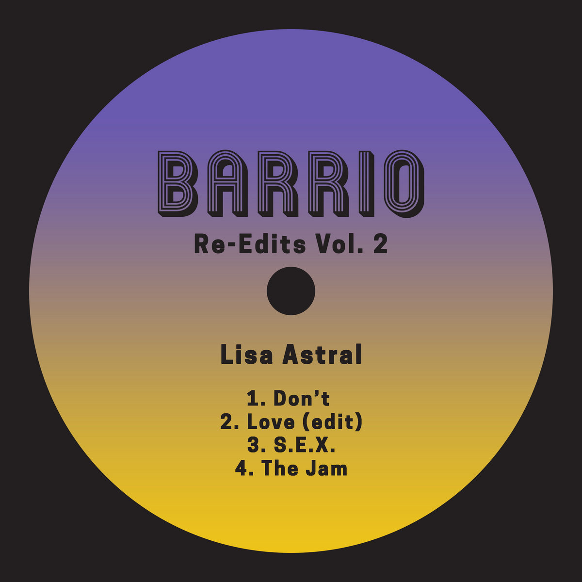 Barrio Re-Edits Vol 2 | Lisa Astral | Barrio