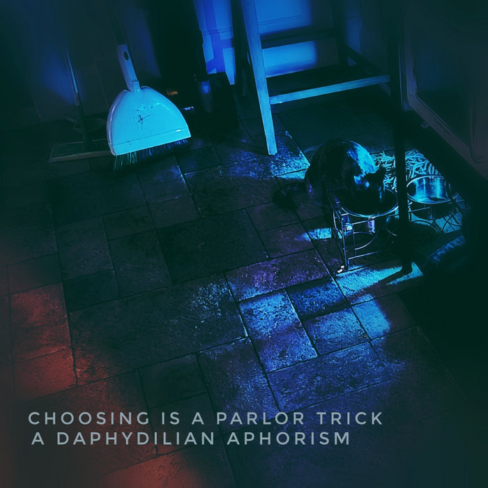 choosing is a parlor trick | a daphydilian aphorism