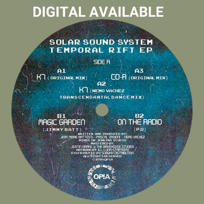 DIGITAL AVAILABLE] -- Temporal Rift EP - Solar Sound System - OPIA007 ...