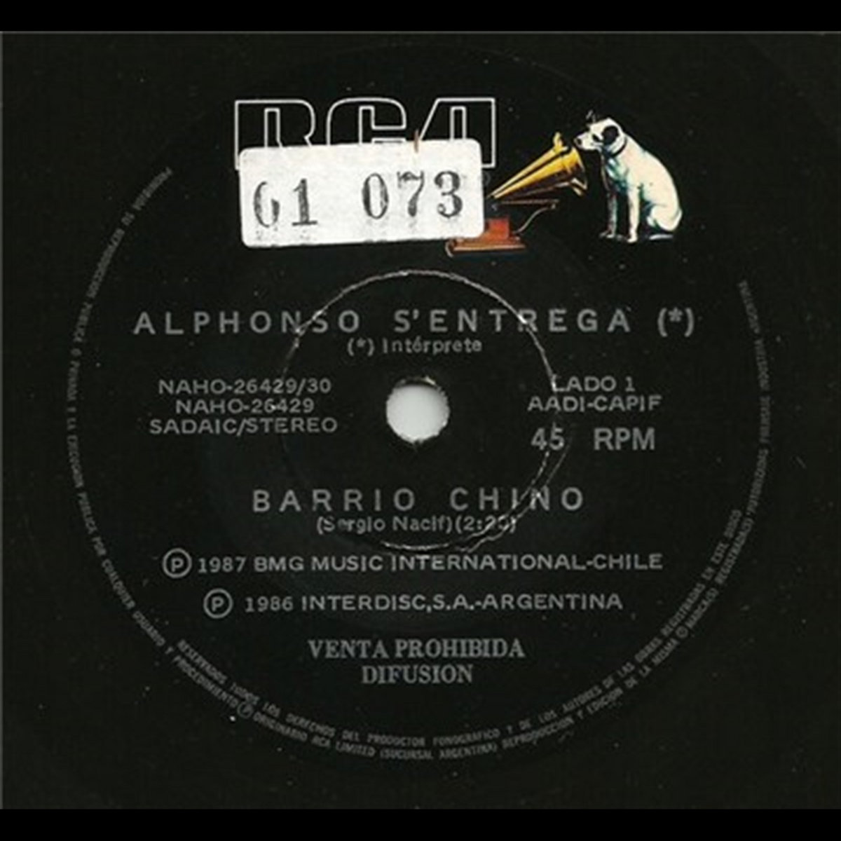 Barrio Chino El Manisero | Alphonso S'Entrega