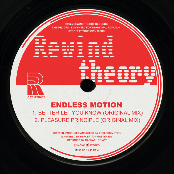 RTR002 | Endless Motion | Rewind Theory