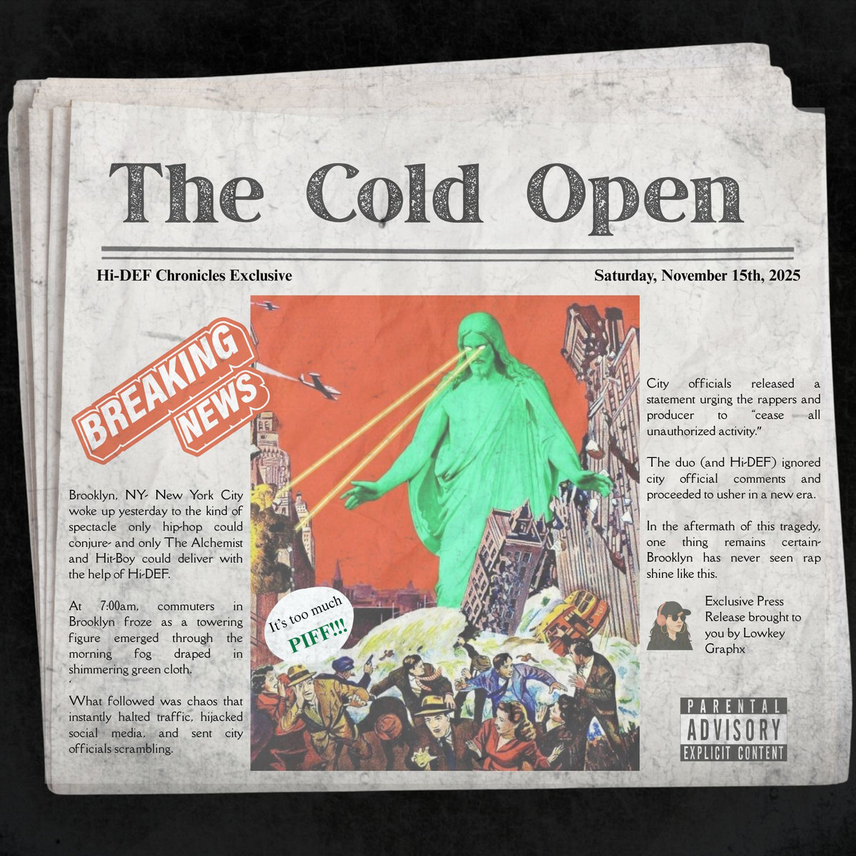 THE COLD OPEN | Hi-DEF, The Alchemist | DJ Hi-DEF