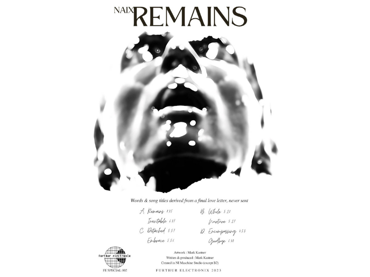 Naix-Remains 2xLP Vinyl//Limited Edition | Naix | Furthur Electronix