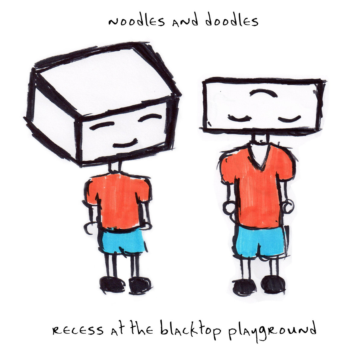 Recess at the Blacktop Playground | Noodles and Doodles