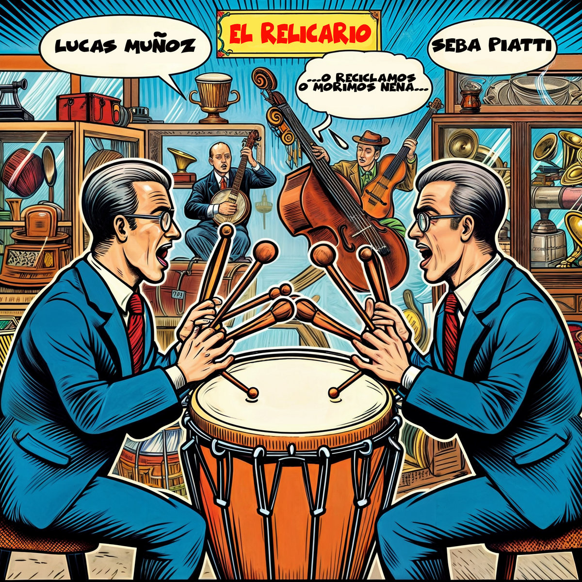...o reciclamos o morimos nena... | Seba Piatti & Lucas Muñoz ...