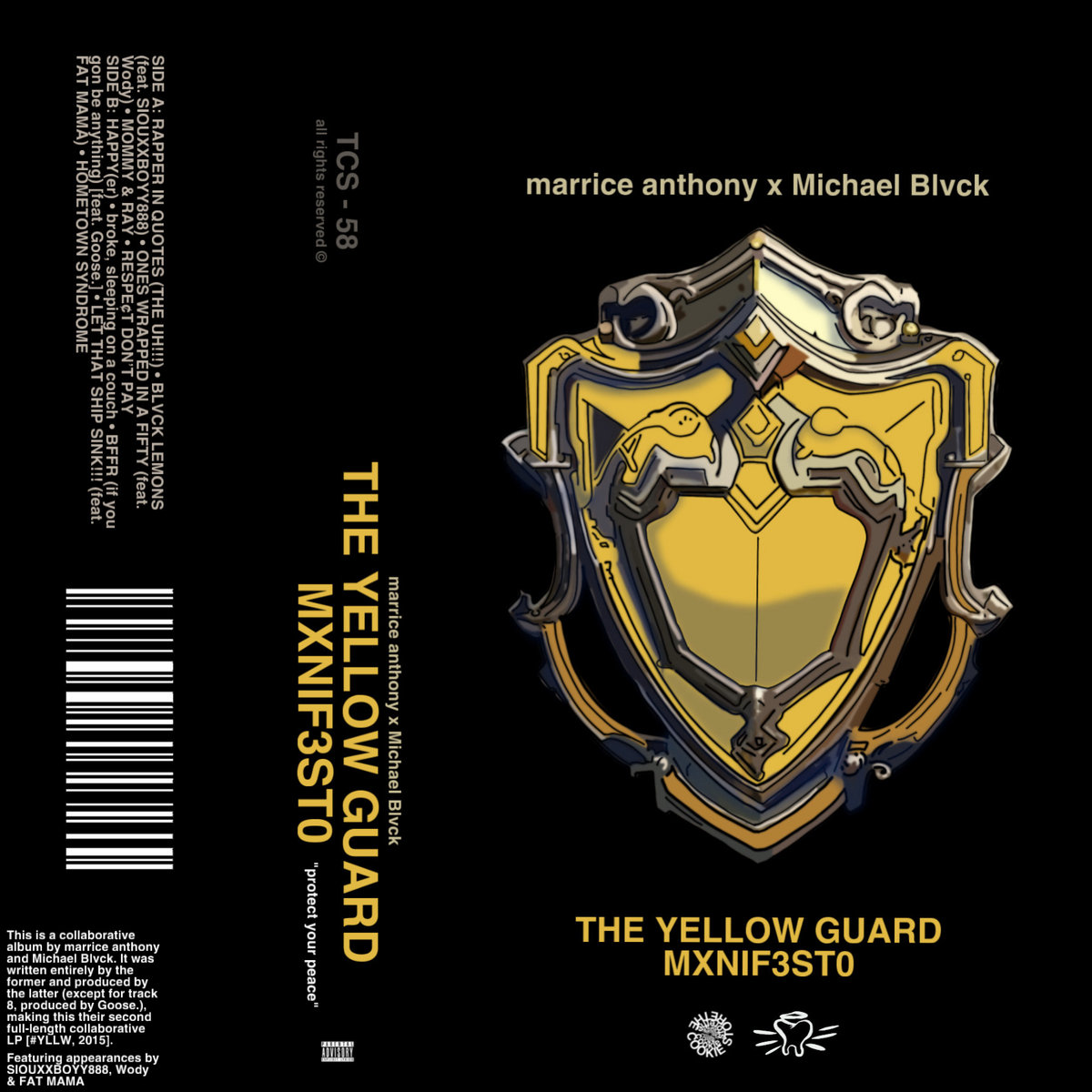 THE YELLOW GUARD MXNIF3ST0 | marrice anthony x MichaelBlvck. | THE ...