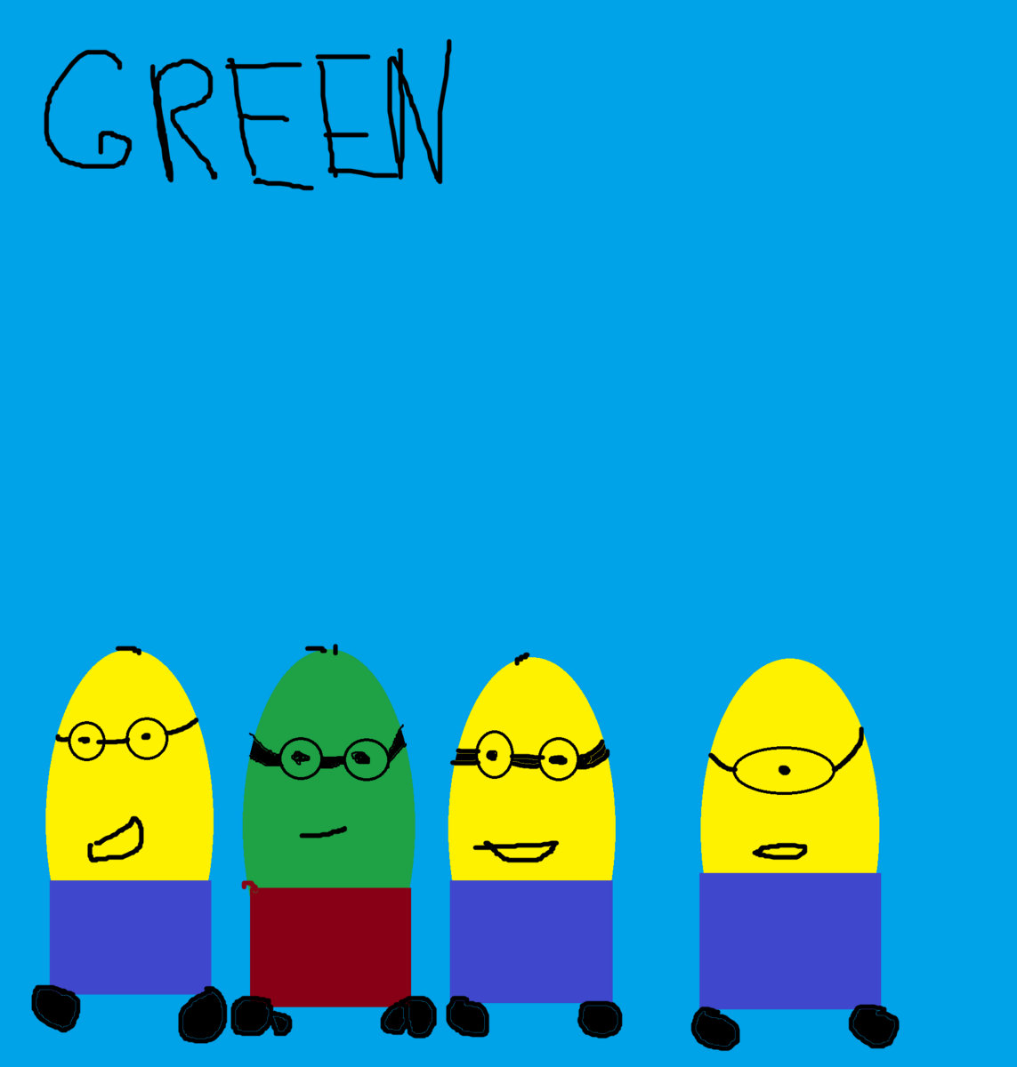 Green Minion (Cover of Buddy Holly by Weezer) | Da Green Minion