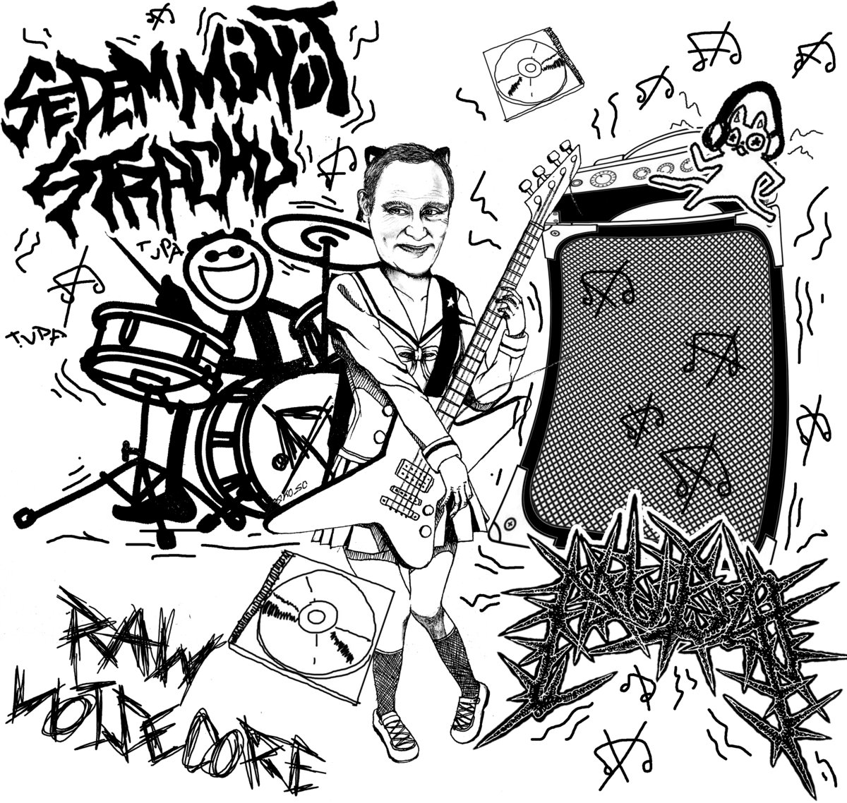 RAW NOISECORE | MUDO, SEDEM MINUT STRACHU | BENDITA BULLA