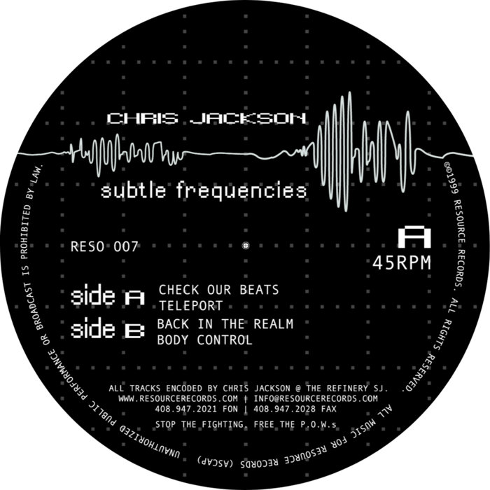 Subtle Frequencies | Chris Jackson