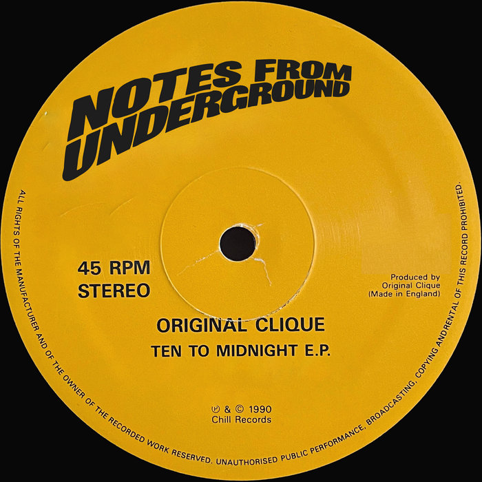 Ten To Midnight E.P. | Original Clique | Tony Boninsegna