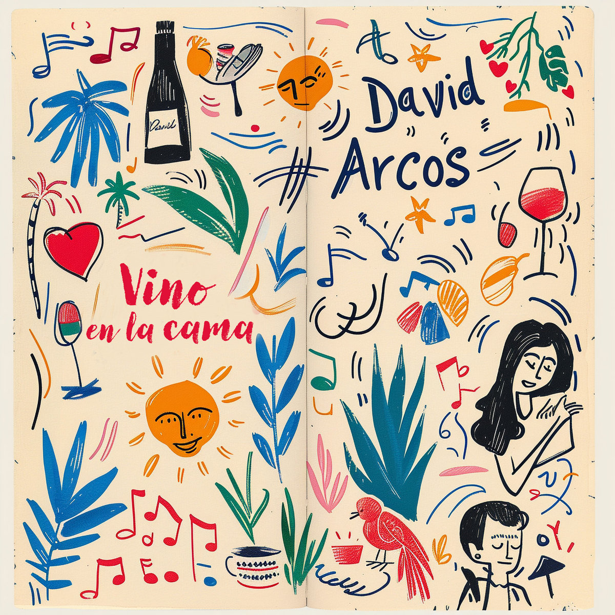 DAVID ARCOS - VINO EN LA CAMA | David Arcos | Seayou Records