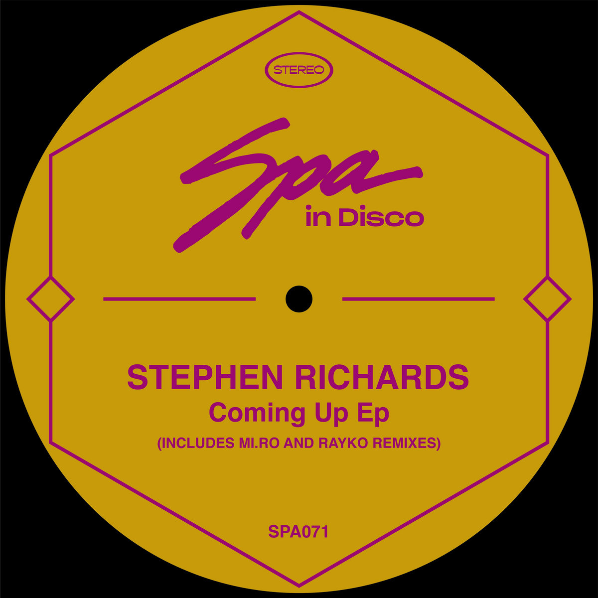 (SPA071) STEPHEN RICHARDS - Coming Up EP | STEPHEN RICHARDS, RAYKO, MI ...