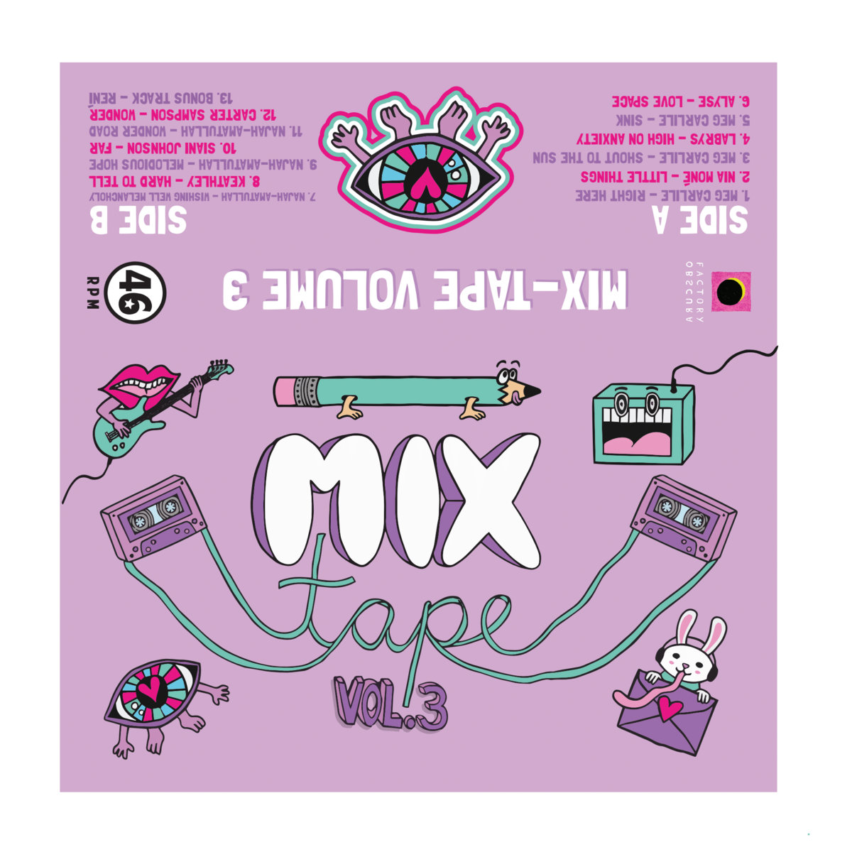 Mix-Tape Vol. 3 | Meg Carlile, Nia Moné, LABRYS, Alyse, Keathley, Najah ...