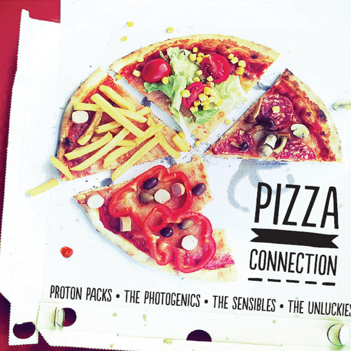 Pizza Connection (4 - bands - split - CD) | Proton Packs