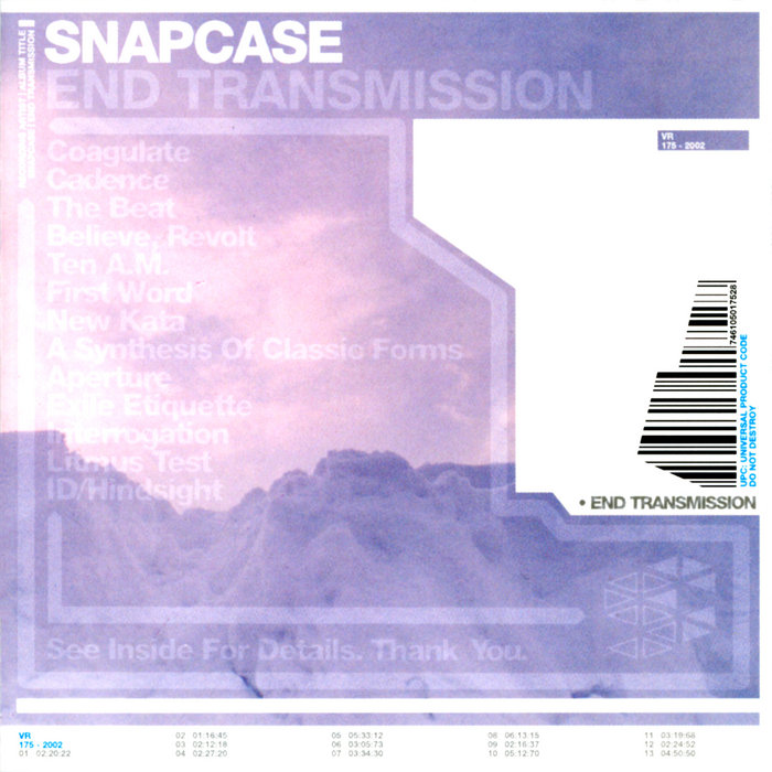 End Transmission | Snapcase