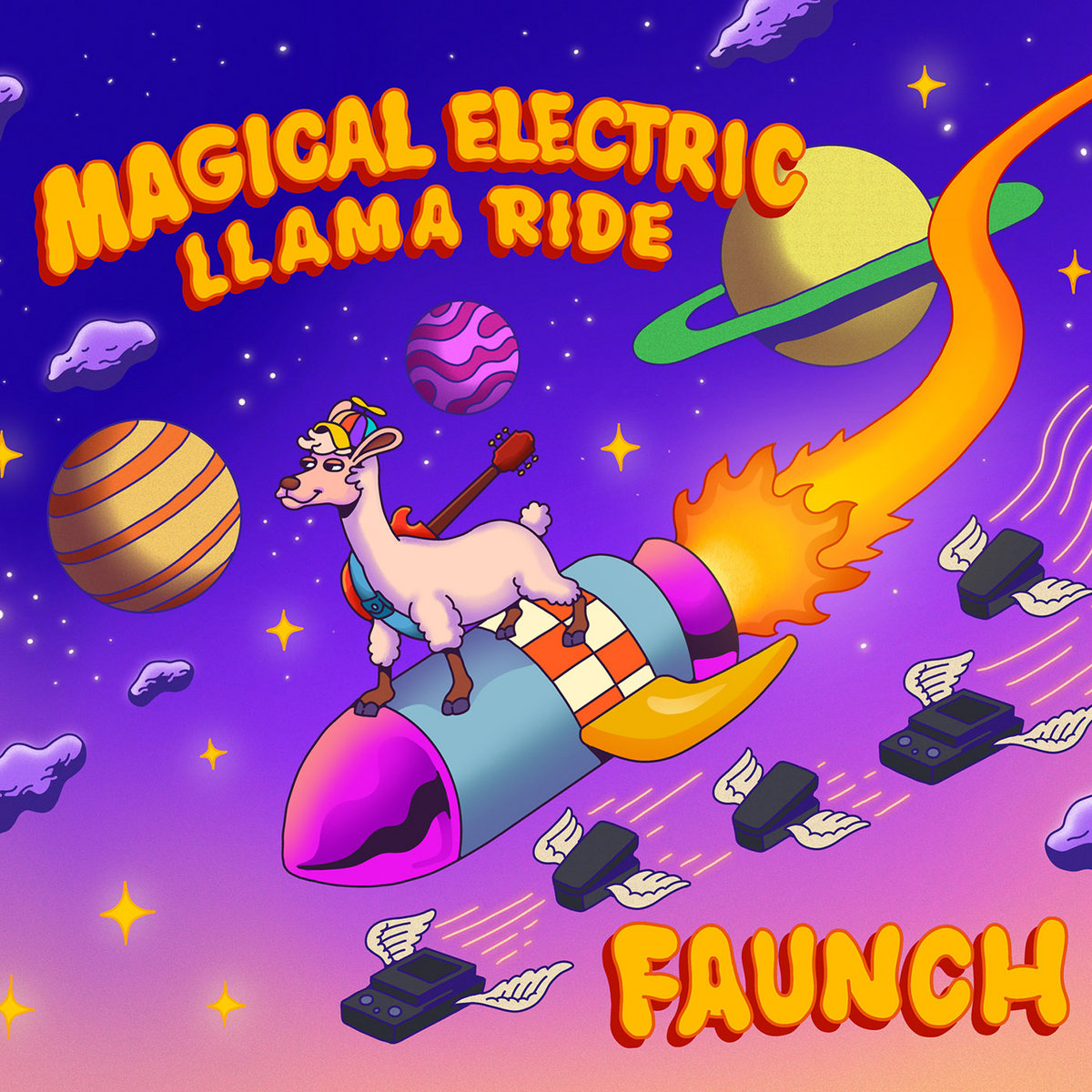 Magical Electric Llama Ride | faunch