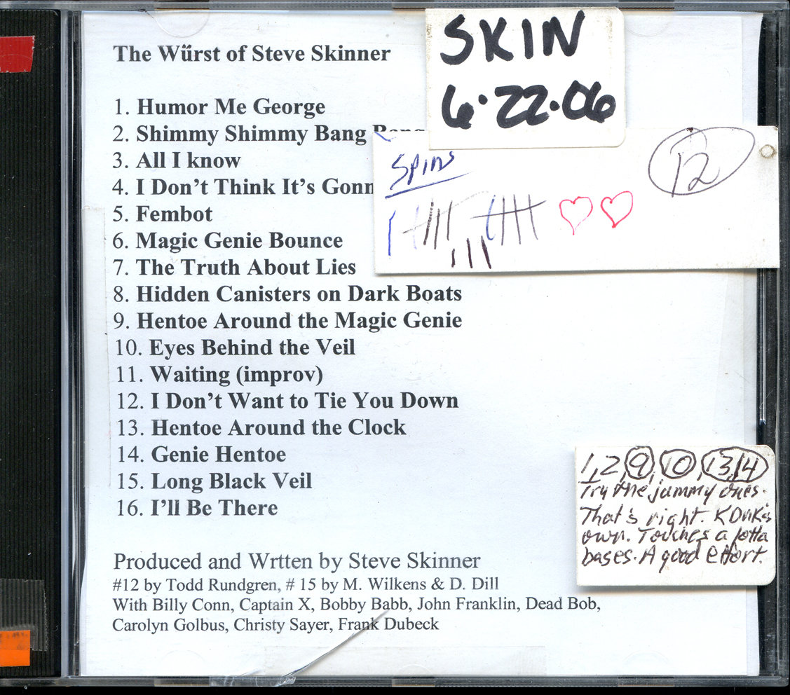 The Würst of Steve Skinner | Steve Skinner