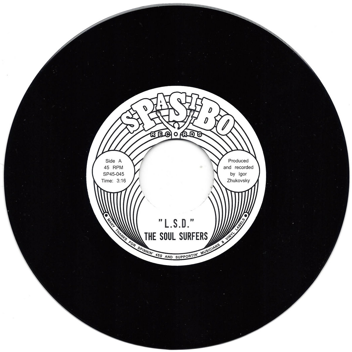 The Soul Surfers - SP45-045 | Spasibo Records
