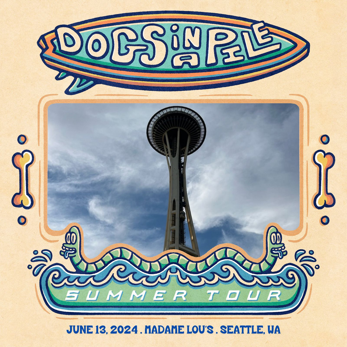 06/13/24 - Madame Lou's - Seattle, WA | Dogs In A Pile