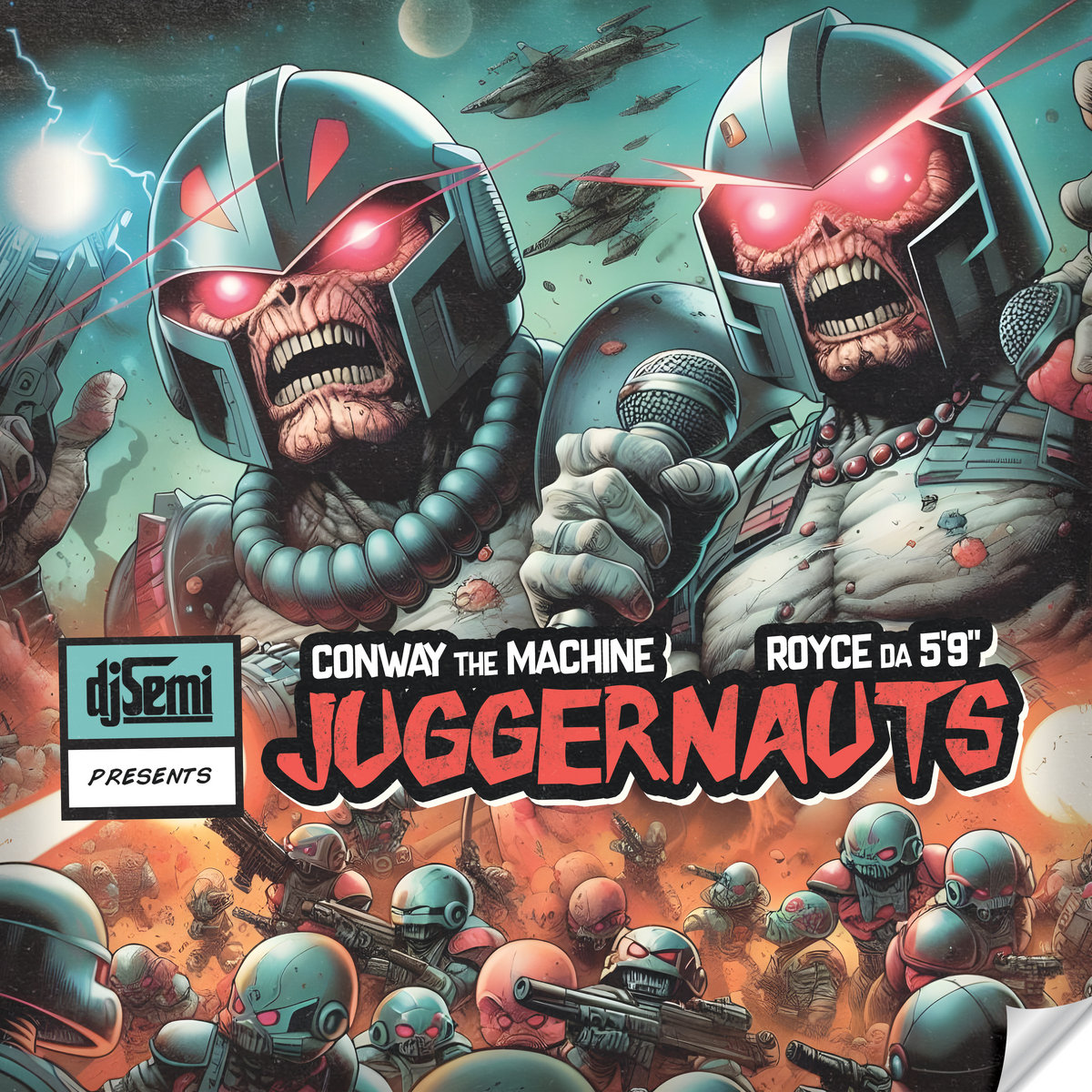 Juggernauts (ft. Conway the Machine & Royce Da 5'9") - Single | DJ Semi