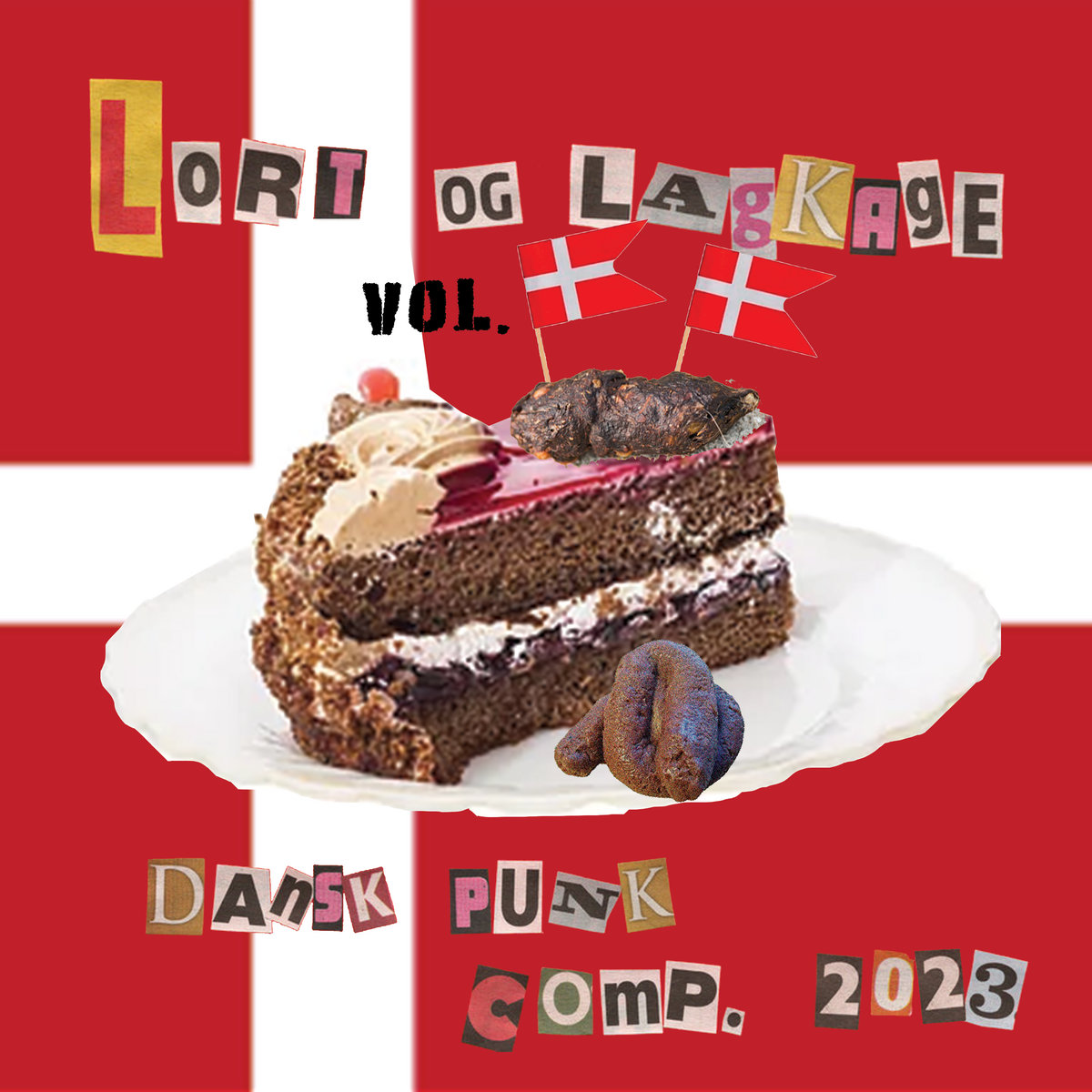 Lort og Lagkage Dansk Punk Compilation, Vol II - 2023 | Lort og Lagkage