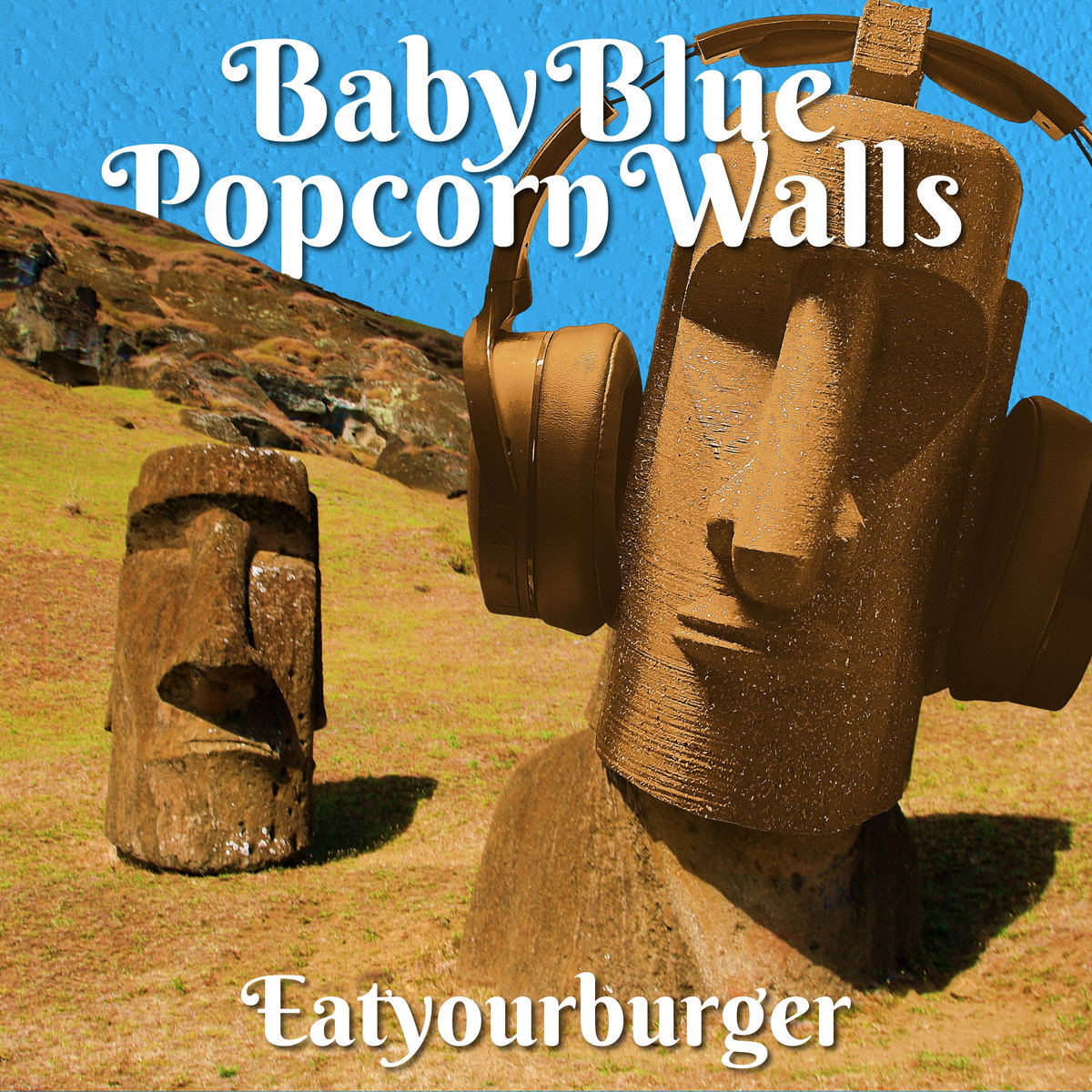 Baby Blue Popcorn Walls | Eatyourburger