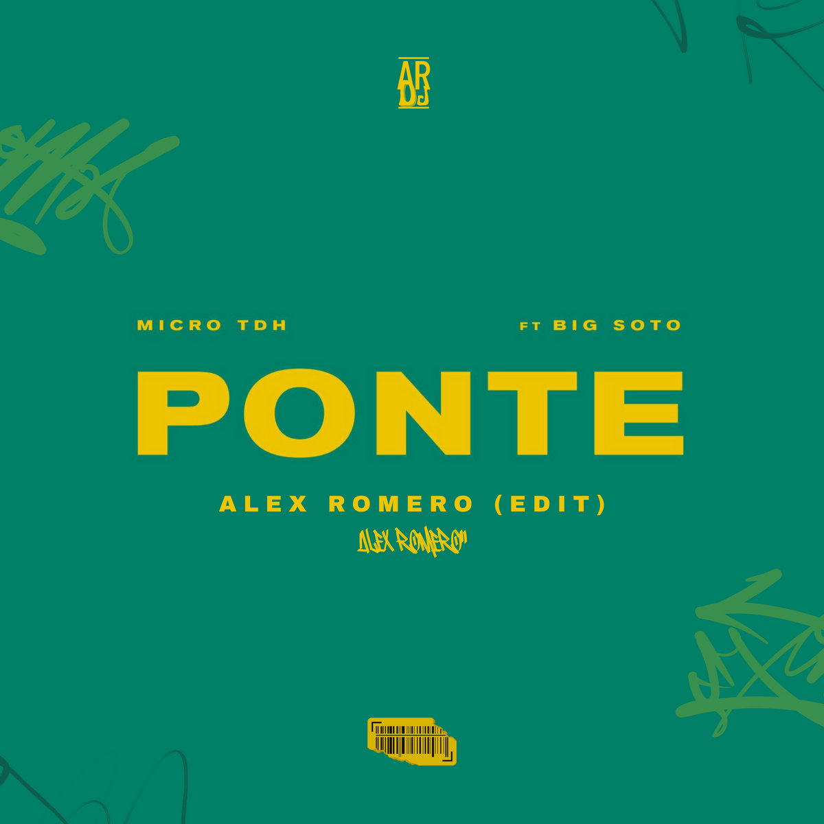 Micro TDH - Ponte (Alex Romero Edit) | Dj Alex Romero