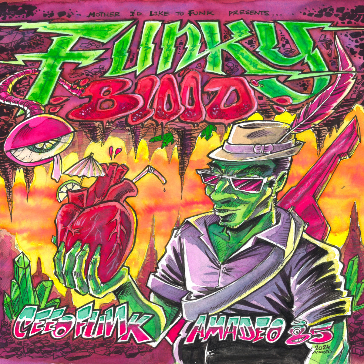 Cee O Funk Vs Amadeo 85 -Funky Blood | Mother I'd Like to Funk