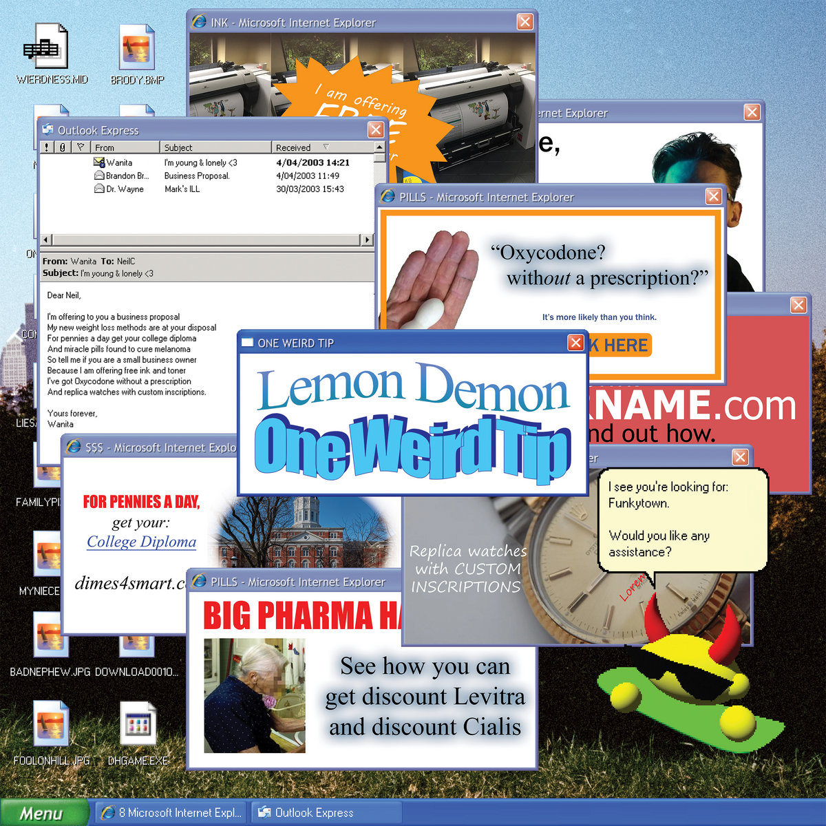 One Weird Tip/Funkytown | Lemon Demon | Needlejuice Records