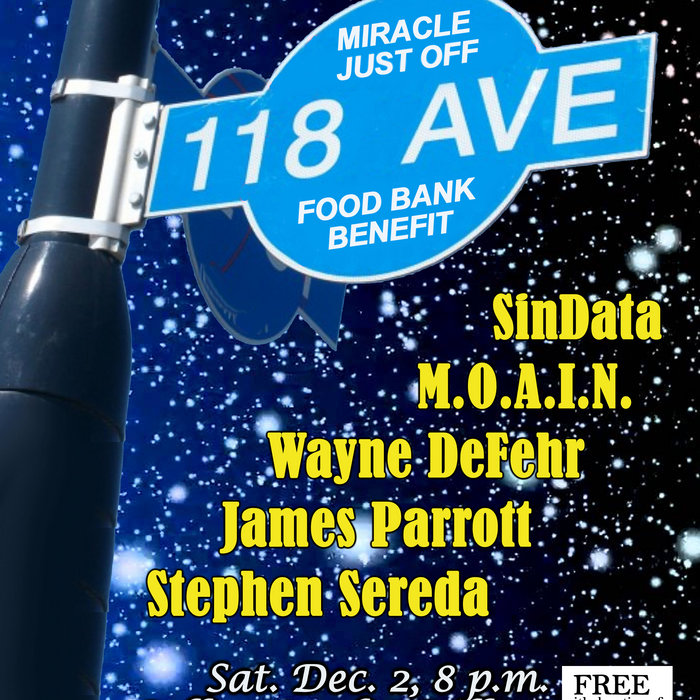 Miracle Just Off 118 Ave Food Bank Benefit - Live Show Dec 2, 2023 | James Parrott