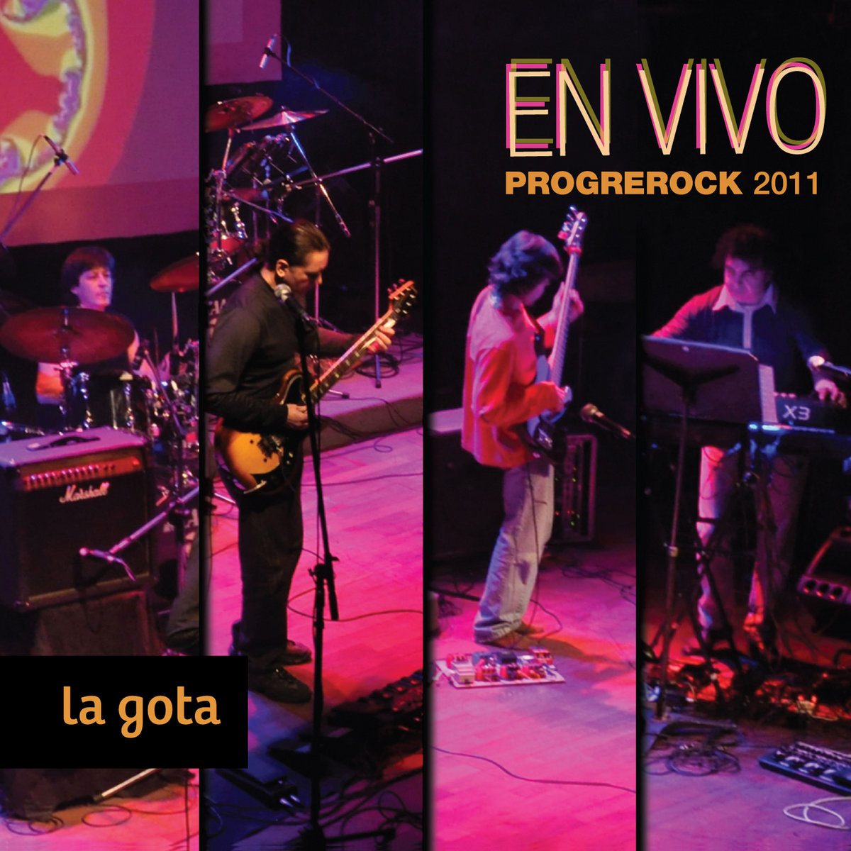 LA GOTA - En Vivo ProgreRock 2011 - (2011) | VIAJERO INMÓVIL Records