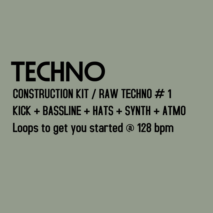 TECHNO / Construction Kit / sample loops | Music Samples