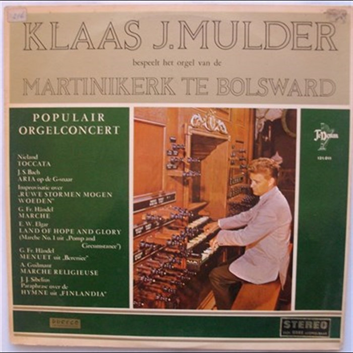 Klaas Jan Mulder Bespeelt Het Orgel Van De Martinikerk Te Bolsward ...